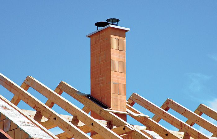 Ako stavať komín - Dom z tehly